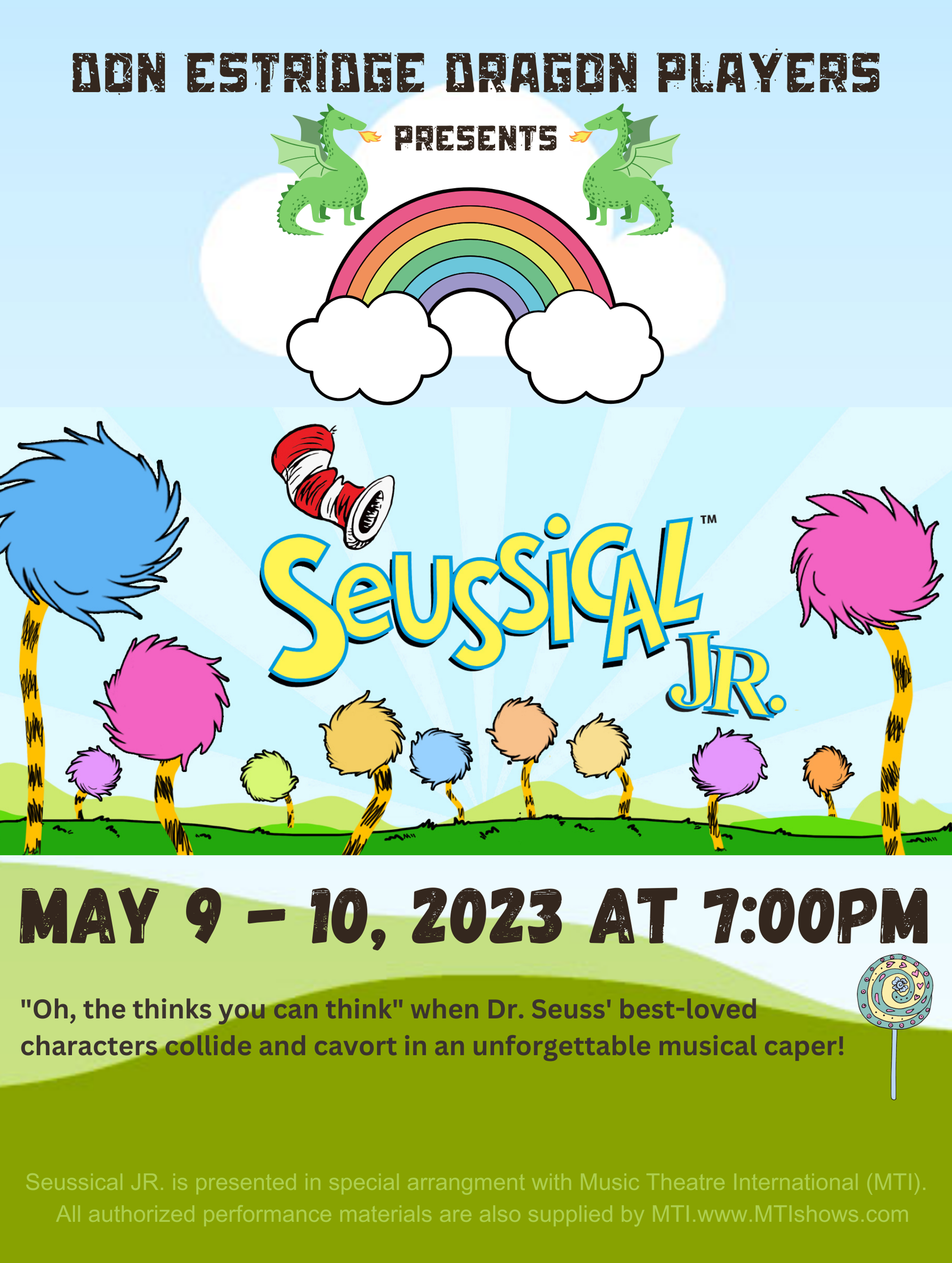 Seussical Jr. at Don Estridge High Tech Middle School - Performances ...
