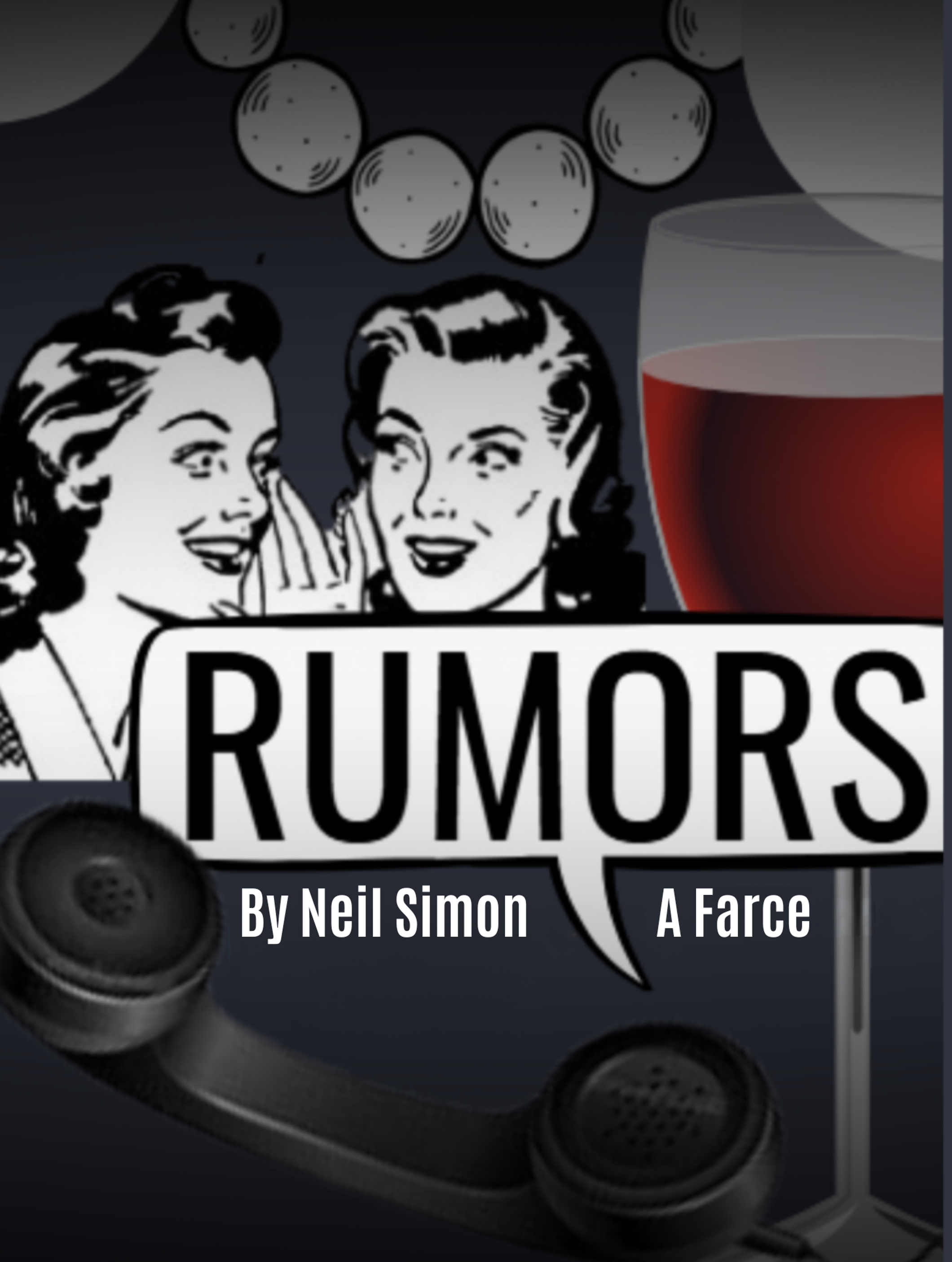Rumors at JC Arts - Performances February 25, 2025 to February 26, 2025 - Cover